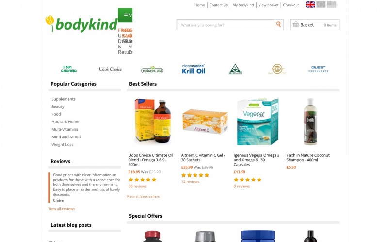 Bodykind Discount Codes September 2025 - Voucher Ninja